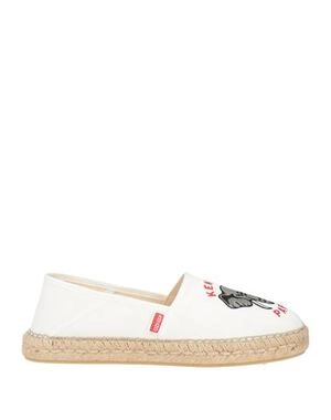 Kenzo Espadrilles Size Textile Fibers - Ivory