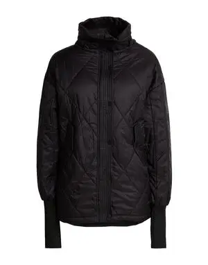 LA FILLE DES FLEURS Puffer Size Nylon - Black