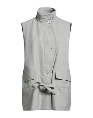 SEMICOUTURE Vest Size Polyester, Virgin Wool, Elastane