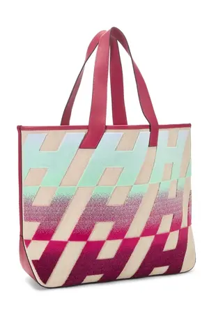 Hermès Multicolor Cabas H En Biais Tote 40