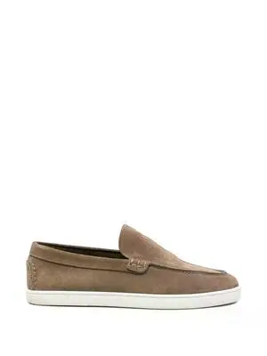CHRISTIAN LOUBOUTIN Moonboat Loafers - Brown