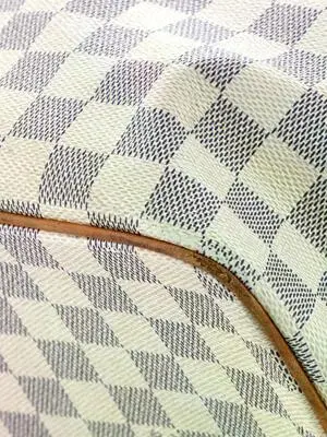 LOUIS VUITTON Saleya Handbag Damier Mm Tote Bag - White