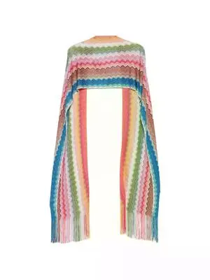 Missoni Chevron Fringed Scarf