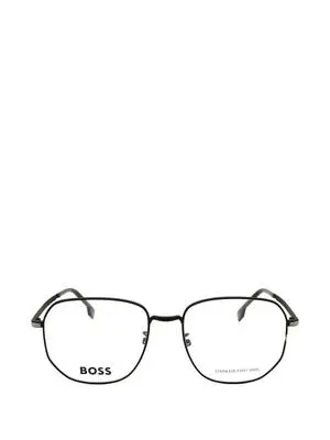BOSS Geometric-frame Glasses - Black