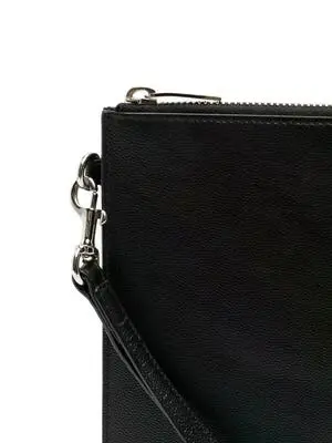 Saint Laurent Zip-fastening Leather Clutch Bag