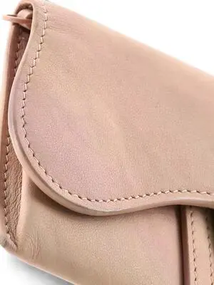 Dior Saddle Nano Pouch Leather Belt Bag
