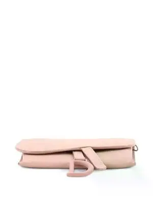 Dior Saddle Nano Pouch Leather Belt Bag - Neutrals