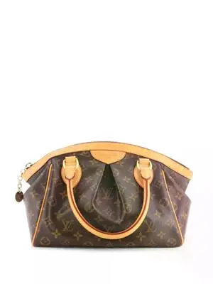 LOUIS VUITTON Tivoli Handbag Monogram Canvas Pm Satchel - Brown