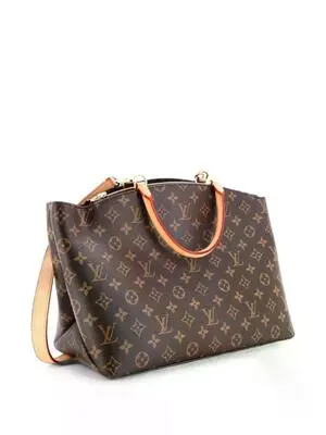 LOUIS VUITTON Grand Palais Handbag Monogram Canvas Shoulder Bag - Brown