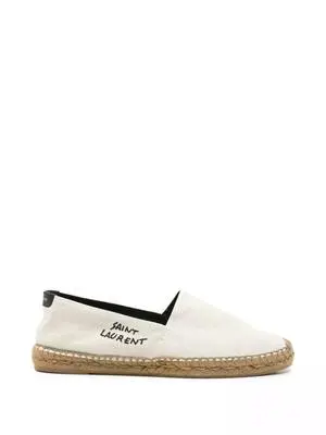 Saint Laurent Logo-embroidered Espadrilles