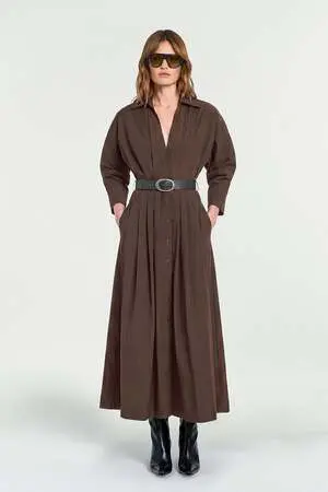 NICHOLAS Lanae Dress - Truffle
