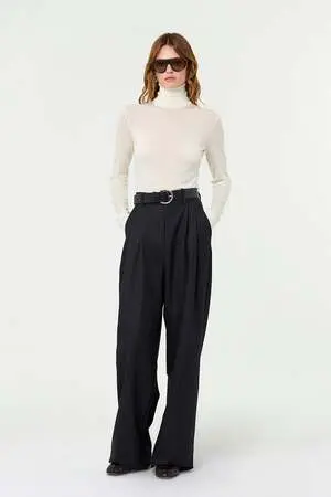 NICHOLAS Zadie Rollneck Sweater - Ivory