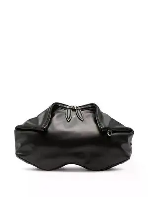 Alexander McQueen Manta Zip-fastening Leather Belt Bag - Black