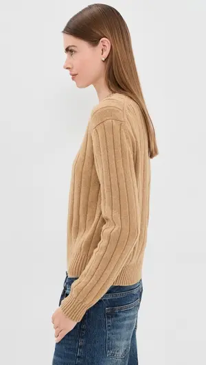 Daughter The Rooney Rib Crewneck Pullover