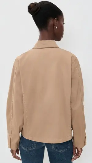 Vince Washed Cotton Jacket