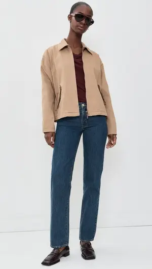 Vince Washed Cotton Jacket