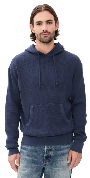 S.k.u. Long Sleeve Waffle Hoodie