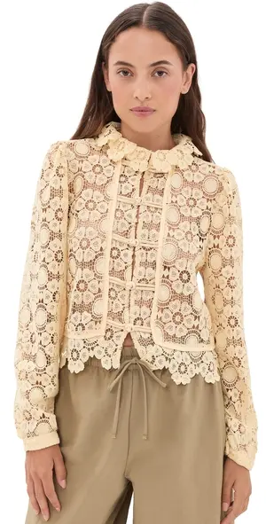 Lioness Overtime Blouse - Camel