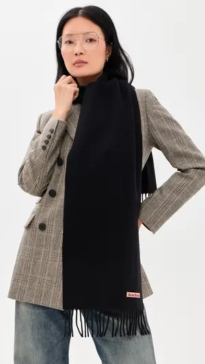 Acne Studios Canada Skinny Wool Scarf