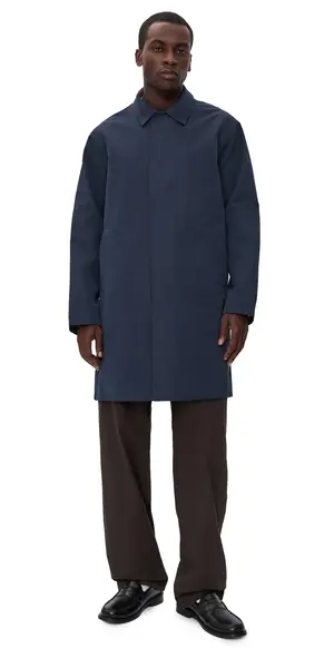 Nn07 Steve Technical Coat - Deep Navy