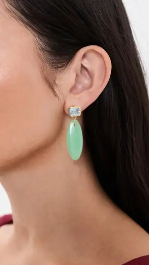 LIZZIE FORTUNATO Valery Drop Earrings