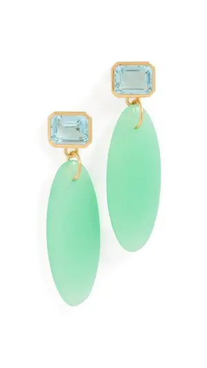 LIZZIE FORTUNATO Valery Drop Earrings
