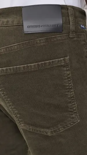 Citizens Of Humanity Elijah Corduroy Straight Fit Pants