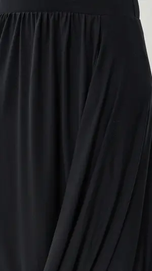 THE LINE BY K Jan Open Back Draped Dress