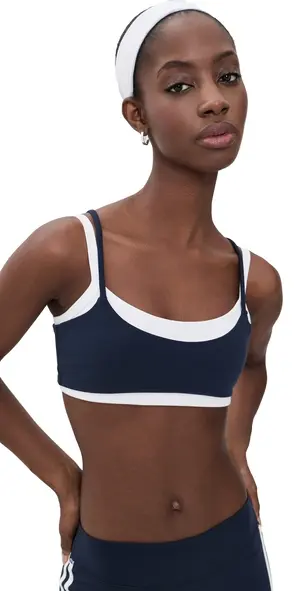 FORM Layered Bra - Navy