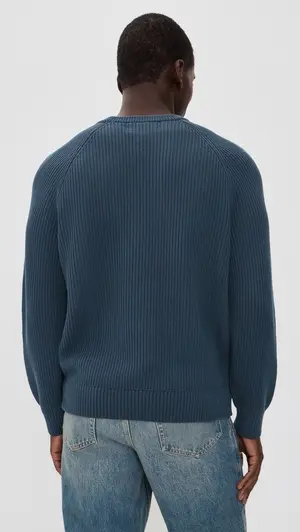 CORRIDOR Washed Cotton Crewneck Sweater