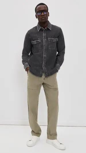 Rag & Bone Denim Cpo Shirt