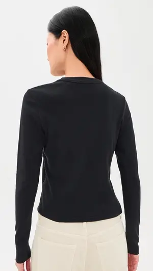 MOTHER The Itty Bitty Crop Tee