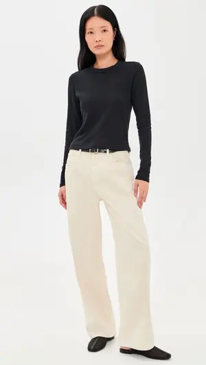 MOTHER The Itty Bitty Crop Tee