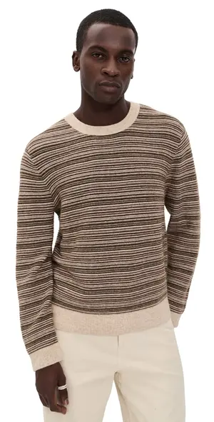 CORRIDOR Mini Stripe Crewneck Sweater - Multi