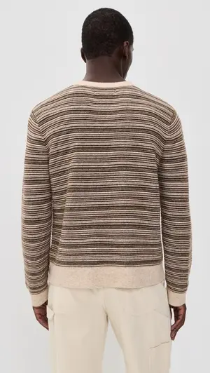 CORRIDOR Mini Stripe Crewneck Sweater