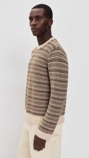 CORRIDOR Mini Stripe Crewneck Sweater