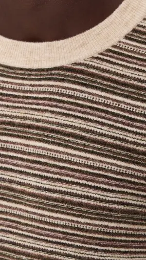 CORRIDOR Mini Stripe Crewneck Sweater