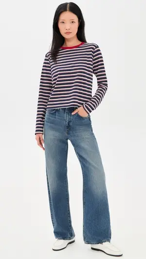 ASHER Lucy Stripe Tee