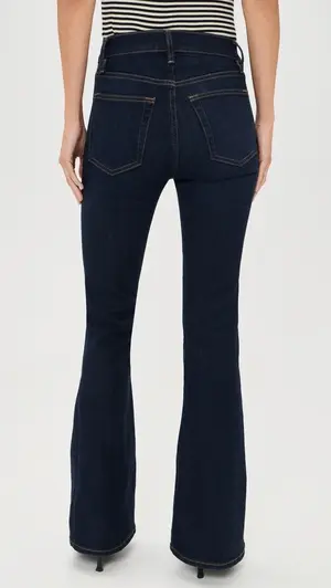 FRAME The Petite Pixie Flare Jeans