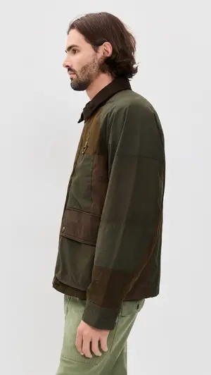 Polo Ralph Lauren Original Label Antique Wax Patchwork Utility Jacket