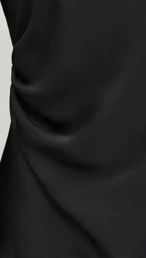 WAYF Vienna Strapless Satin Top