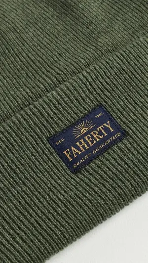 Faherty Brand Merino Beanie