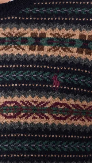 Polo Ralph Lauren Fair Isle Crew Neck Sweater