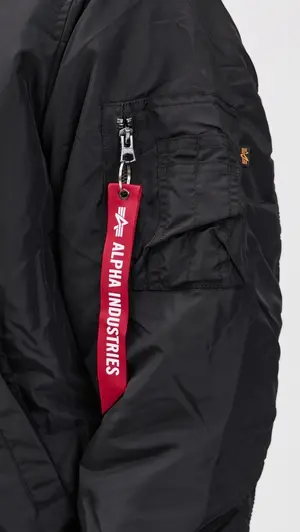 Alpha Industries Oxford Nylon Hooded Relaxed Fit Jacket