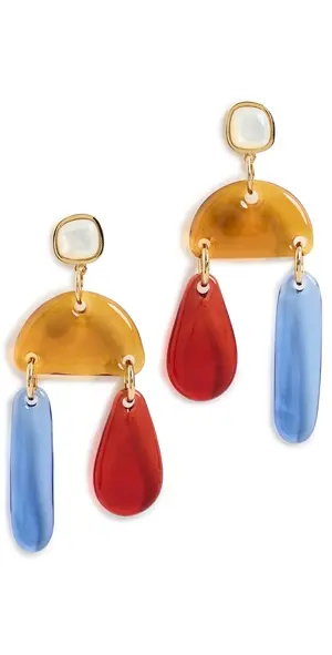 LIZZIE FORTUNATO Sun And Sea Earrings - Multi