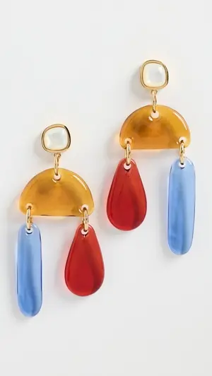 LIZZIE FORTUNATO Sun And Sea Earrings