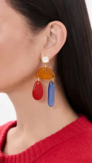 LIZZIE FORTUNATO Sun And Sea Earrings