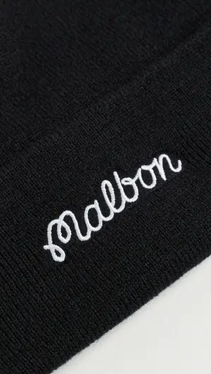 MALBON Script Beanie