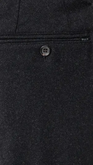 Polo Ralph Lauren Flannel Blend Relaxed Suffield Pleated Pants