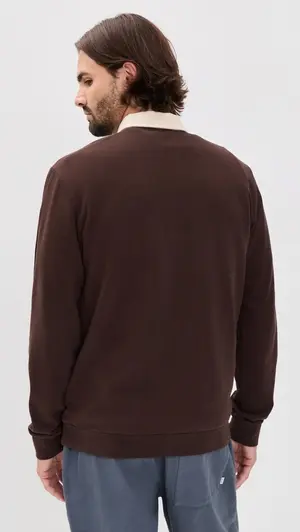 Marine Layer Sueded Rugby Polo